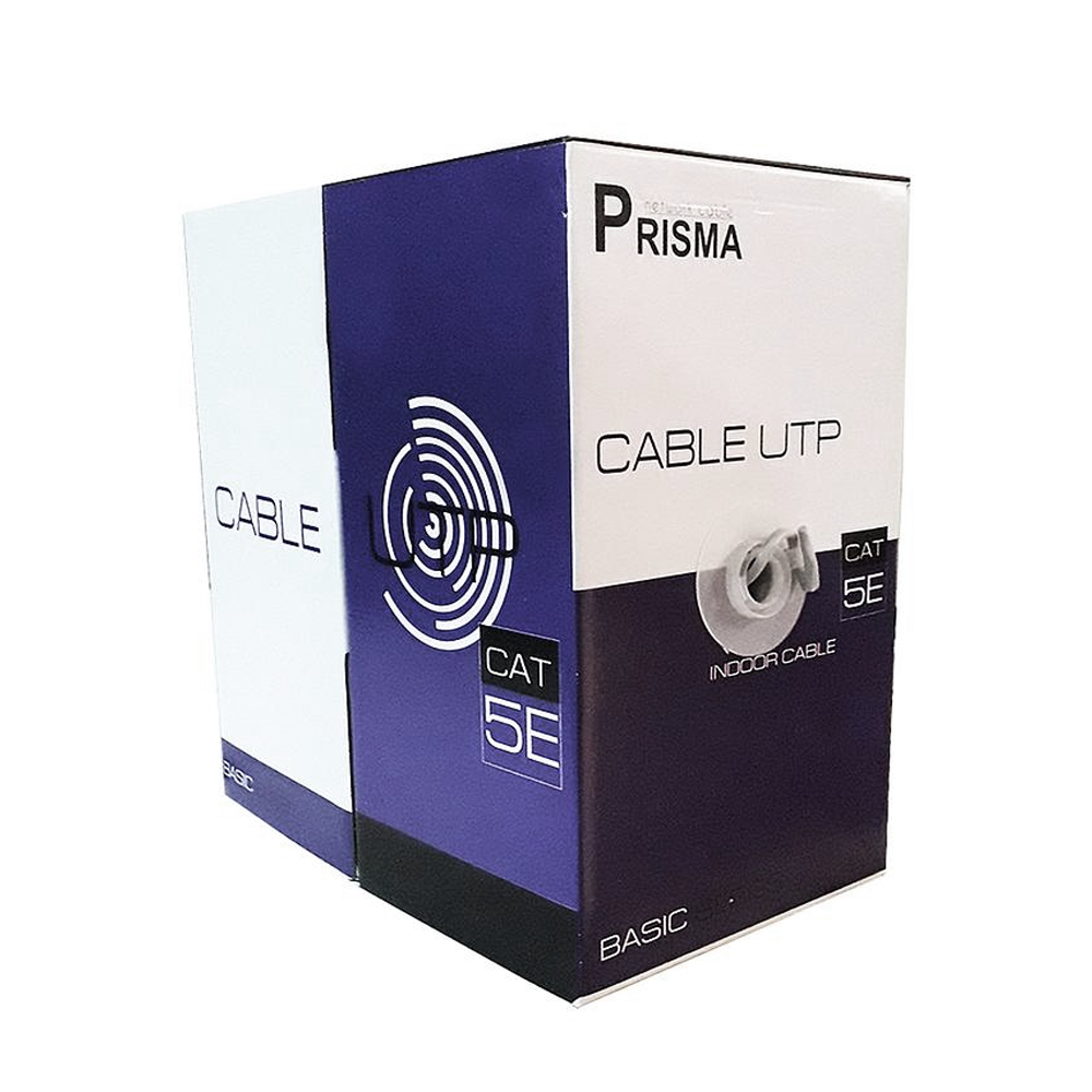 CABLE UTP CAT5e PARA INTERIROR MARCA PRISMA CAJA DE 100MTS – GPS ...